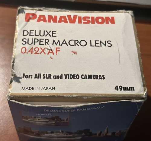 Макро объектив panavision 0.42XAF
