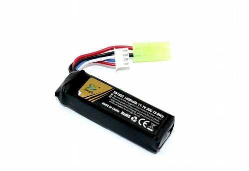 Аккумулятор Li-Pol 11.1V 401855 1400mAh разъем min