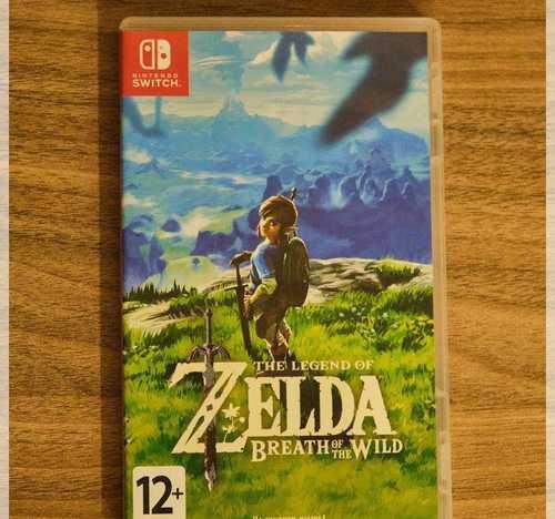 Игра Zelda Breath of the Wild для Nintendo Switch