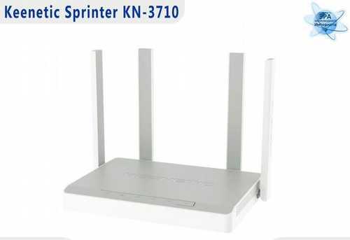 Роутер Keenetic Sprinter KN-3710 Wi-Fi 6 AX1800