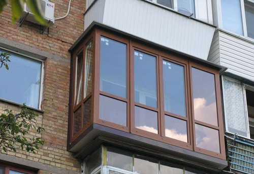 Остекление балконов и замена окон