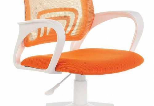 Компьютерное кресло, CH-W695NLT, оранжевый, белый