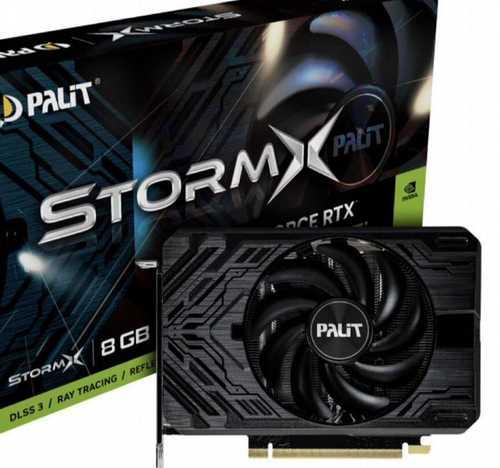 Новая видеокарта Palit RTX 4060 ti StormX 8GB