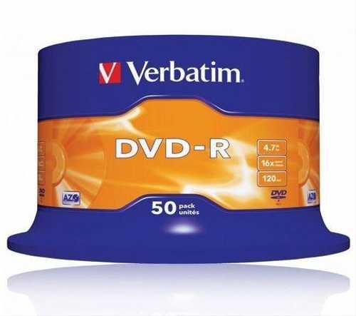 Оптический диск DVD-R диск Verbatim 4,7Gb #10203