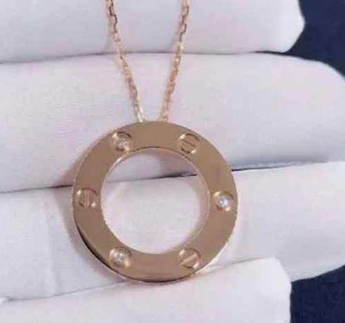 Подвеска Love 0.07ct