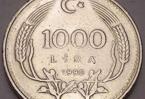 1990/Турция/1000 лир/Регулярный выпуск