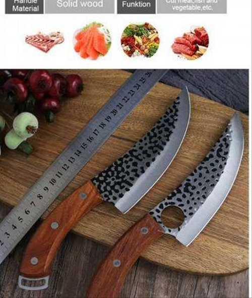 Кованые кухонные ножи шеф повара
