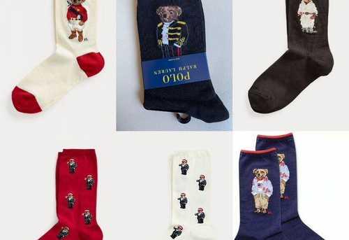 Polo Ralph Lauren носки с Медведем. Оригинал