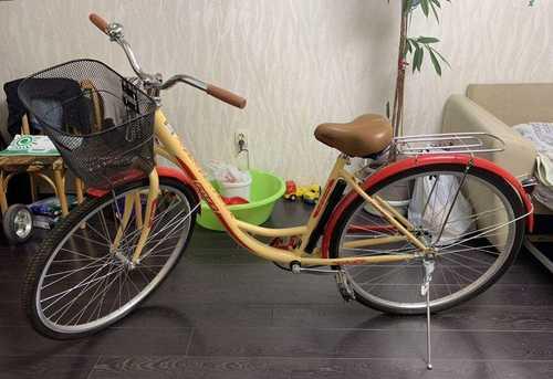 Велосипед с корзиной foxx vintage