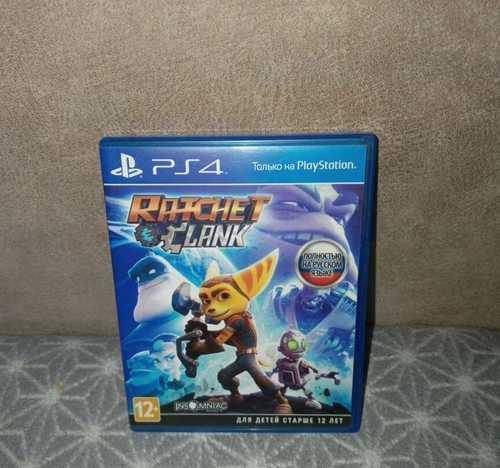 Диск на ps4 ratchet clank