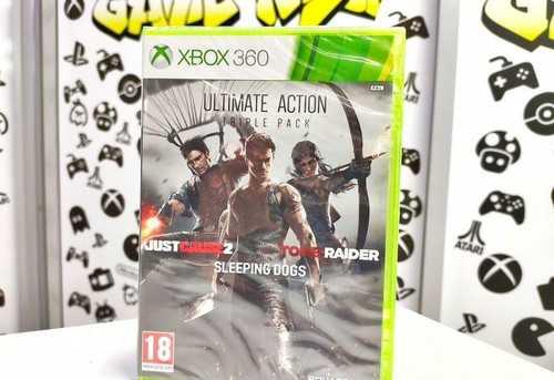Tomb Raider/Just Cause 2/Sleeping Dogs 3в1 (Xbox 3