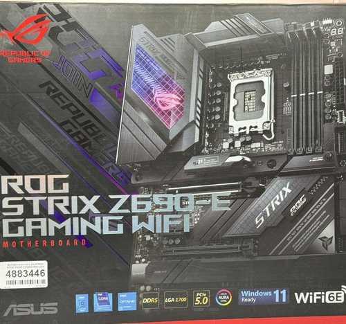 Asus ROG strix Z690-E gaming wifi днс