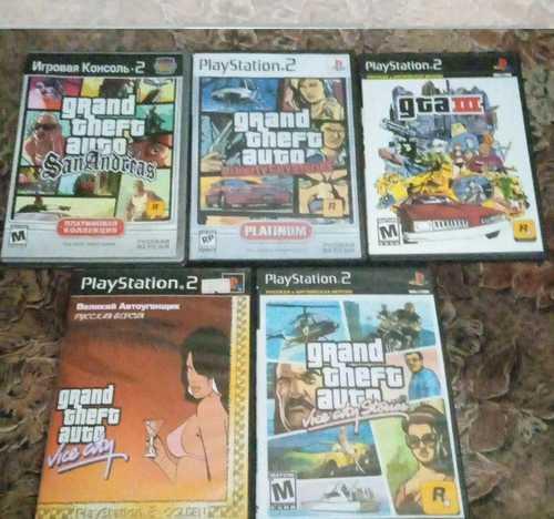 Игры - GTA все части на Ps2