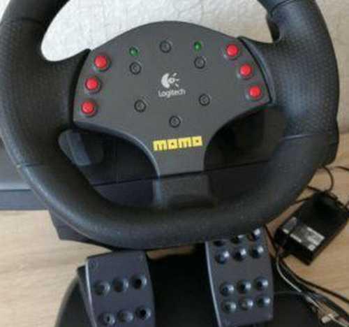 Руль logitech momo racing