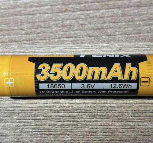 Аккумулятор 18650 Fenix ARB-L18-3500 mAh