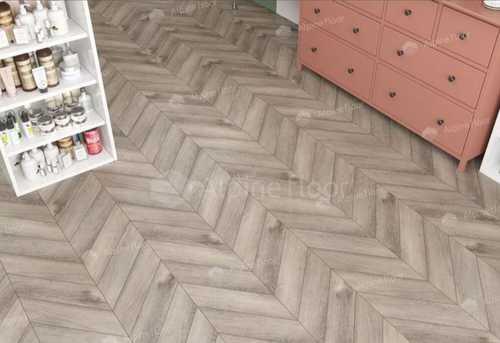 Spc ламинат Alpine floor LVT Дуб Исида Chevron