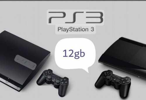 Sony PS3 slim 12gb или Sony PS3 super slim 12 gb