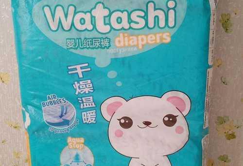 Подгузники watashi, 3, М размер