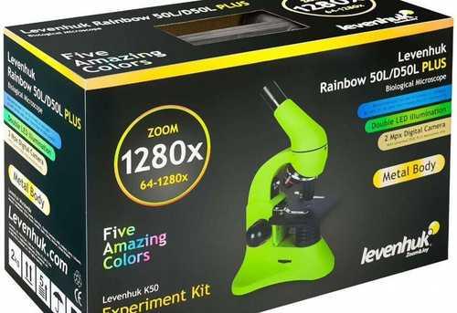 Микроскоп Levenhuk rainbow 50L/D50L Plus