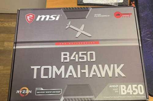 Материнская плата MSI B450 tomahawk