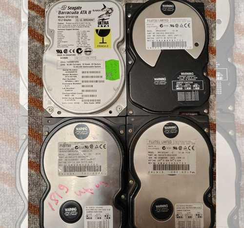 Жесткие диски (HDD) 3,5" IDE ATA для Ретро сборок