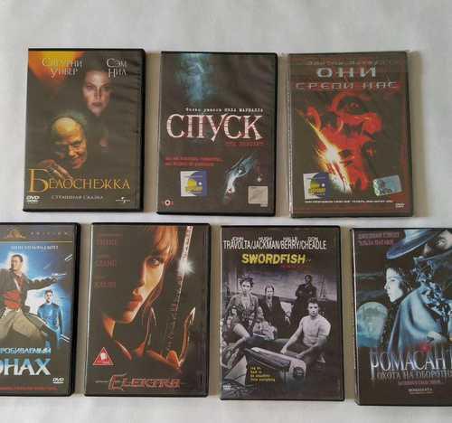 DVD диски с фильмами за 2 шт