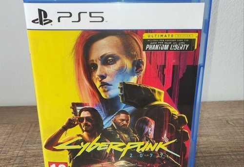 Cyberpunk 2077 phantom liberty ps5 диск