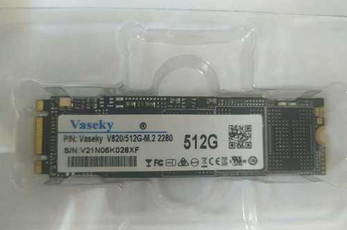 Новый SSD V820 M.2 2280 512gb (память toshiba)