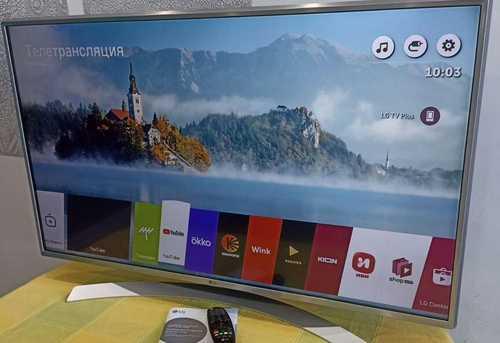 Телевизор LG 43" 4k UHD, Smart TV, WebOs