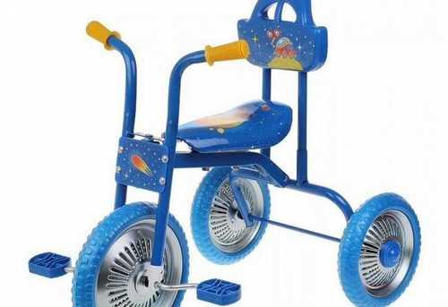 Велосипед 3 колесный Лунатики, синий, арт.641333