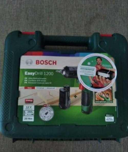 Аккумуляторная дрель-шуруповерт Bosch EasyDrill