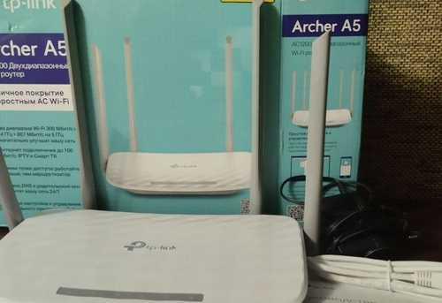 Роутер Tp-Link Archer A5 (2,4 и 5 Гц)