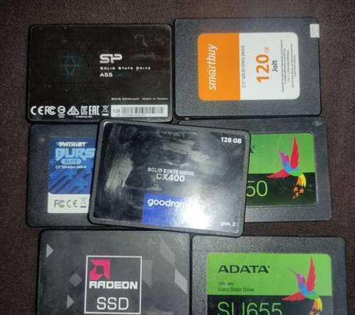 Ssd диски 120gb(разные фирмы)