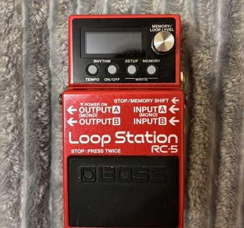 Boss rc 5 loop station