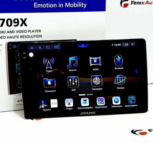 Магнитола Android Alpine INE-AX709X 8-256 Гб