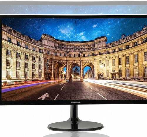 23.5" Монитор Samsung CF39 C24F390FHI черный