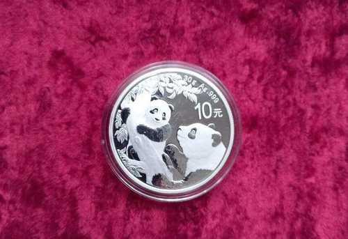 Монета 10 юаней 2021 Китай