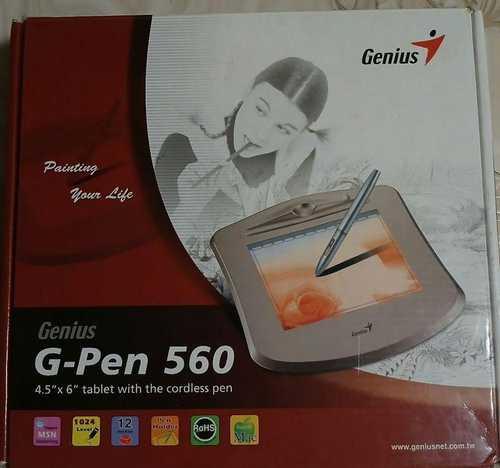 Графический планшет Genius G-pen 560