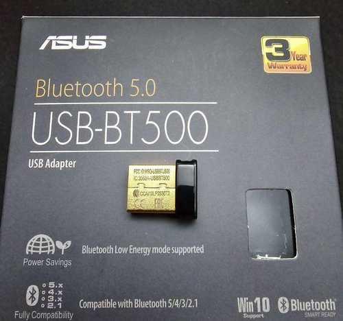 Asus USB-BT 500 Bluetooth 5.0 адаптер