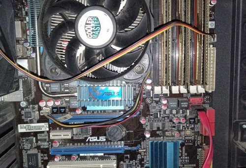 Asus P6T-SE, Intel I7 920, 6 GB, Кулер