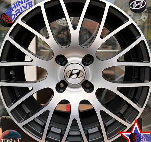 Диски Fest Kia Hyundai R16 4x114,3 Black matt