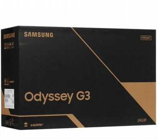 24 монитор samsung odyssey g3 f24g35tfwi черный обзор