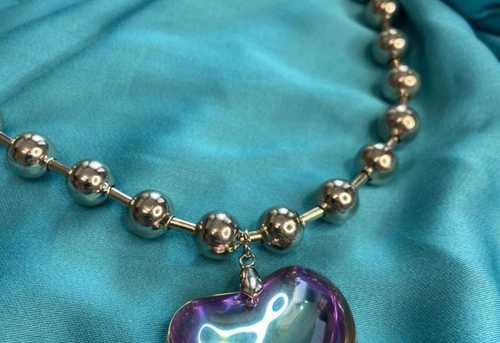 Ожерелье с сердцем