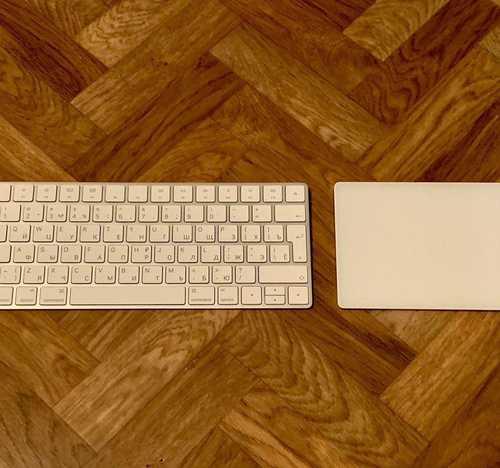 Apple Magic Keyboard + Magic Trackpad, комплект