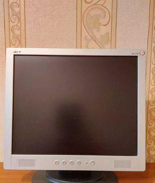 Монитор ЖК 17 Acer AL 1714 со встроенными динамик