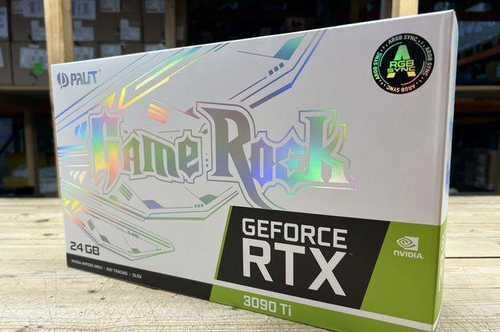 Видеокарта Palit RTX 3090 Ti GameRock 24GB, рст