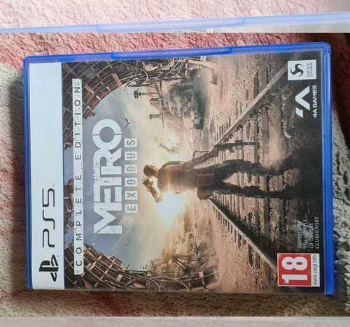 Metro exodus ps5 диск