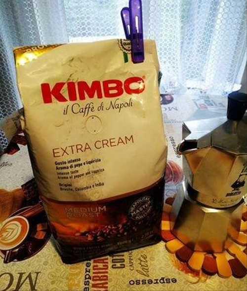 Кофе в зёрнах Kimbo