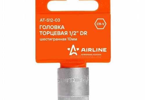 Airline AT-S12-03 Головка торцевая 1/2 DR шестигра