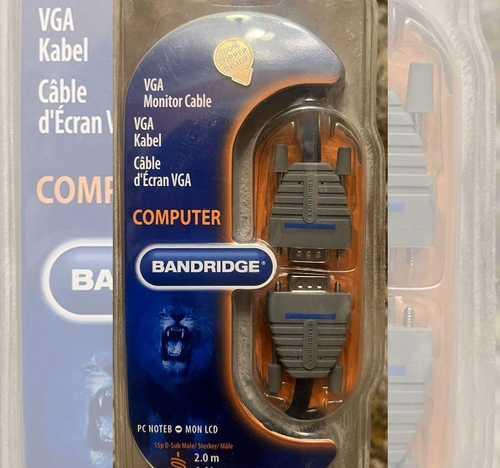 Кабель для монитора VGA, 2.0 м